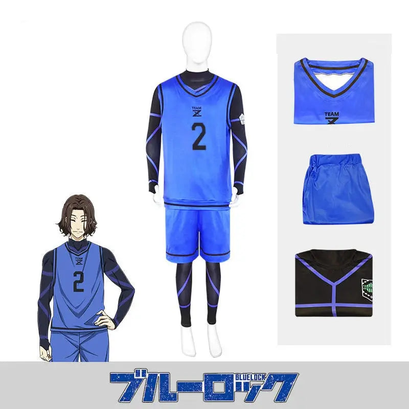 Maillot Blue Lock Team Z Wataru Kuon | Isagi Shop