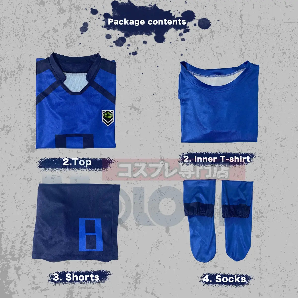 Maillot Blue Lock Rin | Isagi Shop